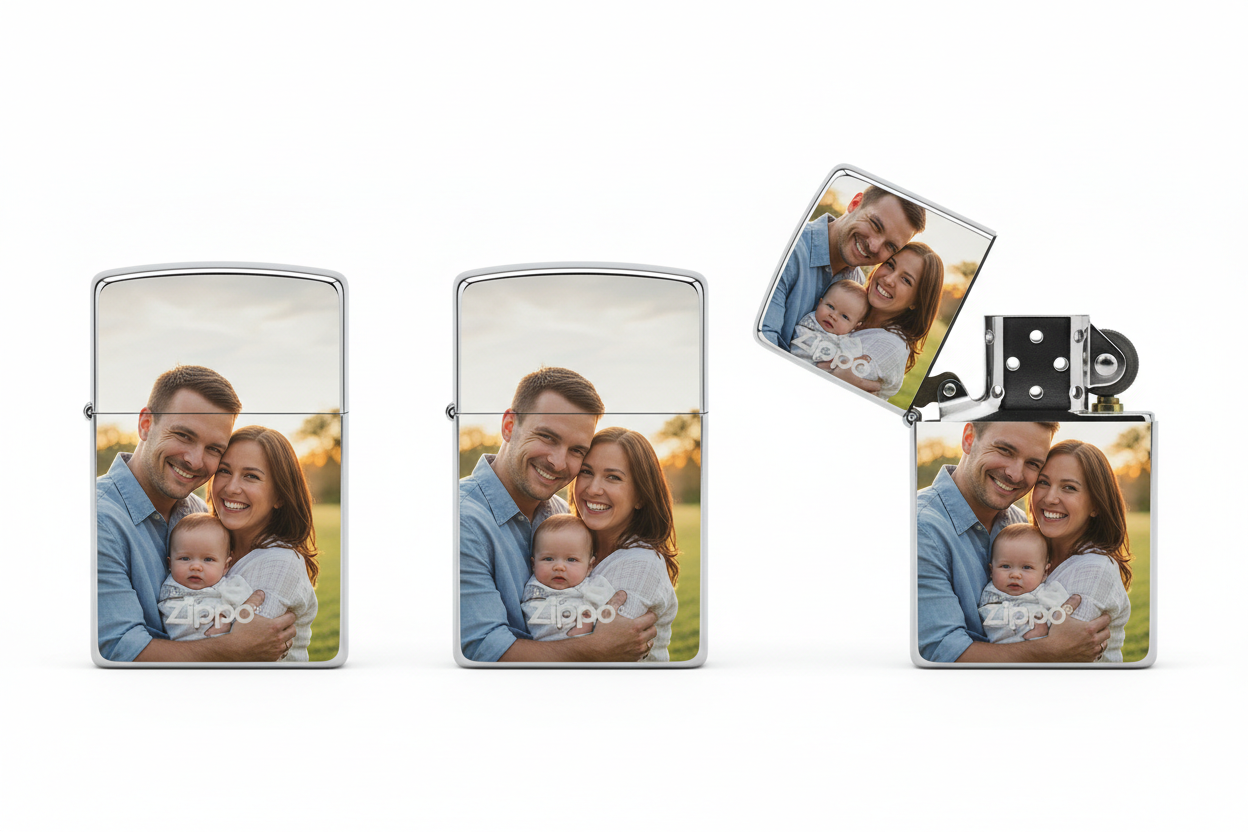 Custom Zippo Lighter Sublimation | Personalized Engraved Gift – Kobkom ...